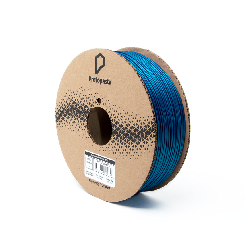 Joel's Highfive Blue PETG Filament | 3DPN Metallic Blue PETG Filament ...